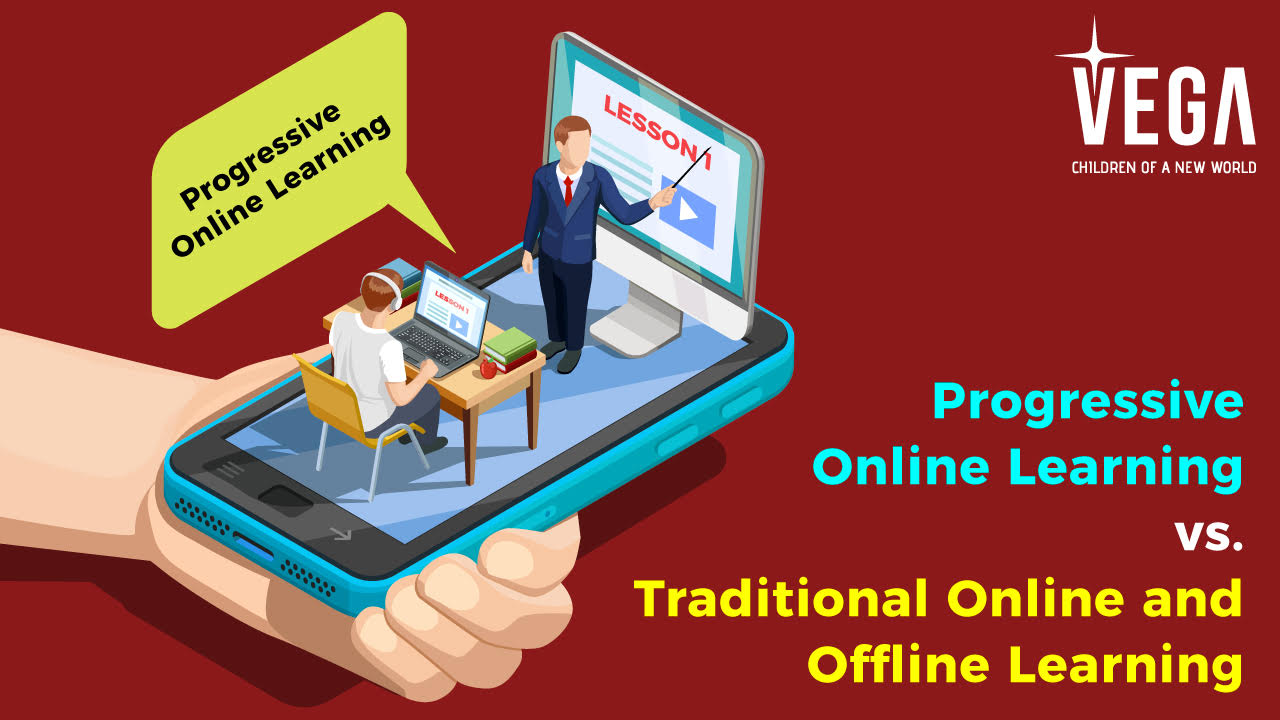 Progressive Online Learning vs Traditional Online and Offline Learning
