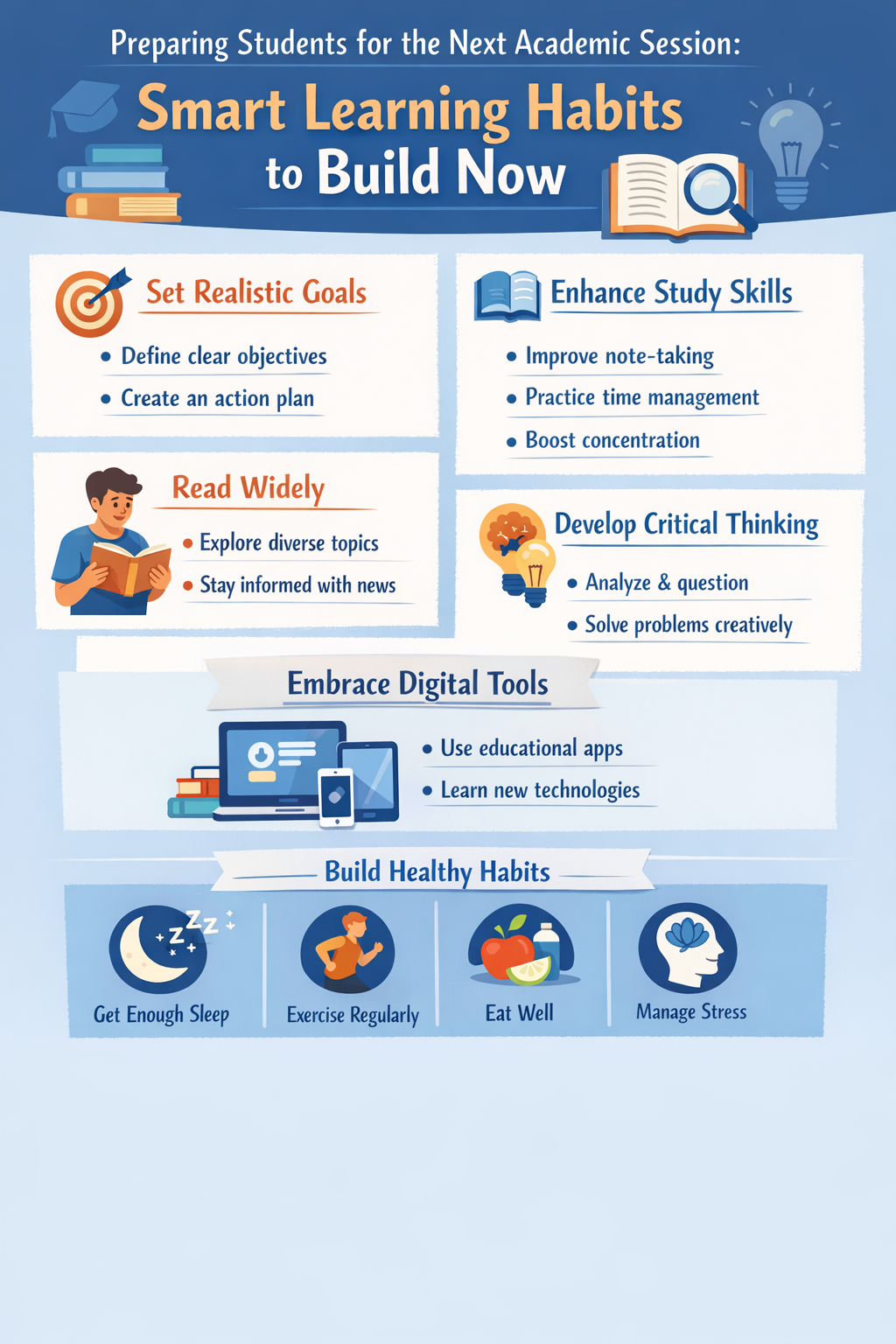 Preparing Students for the Next Academic Session Smart Learning Habits ...