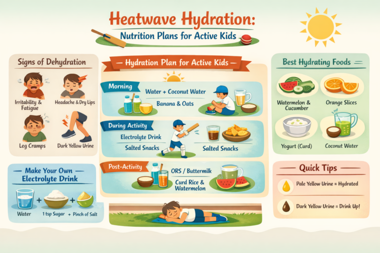 Heatwave Hydration Nutrition Plans for Active Kids